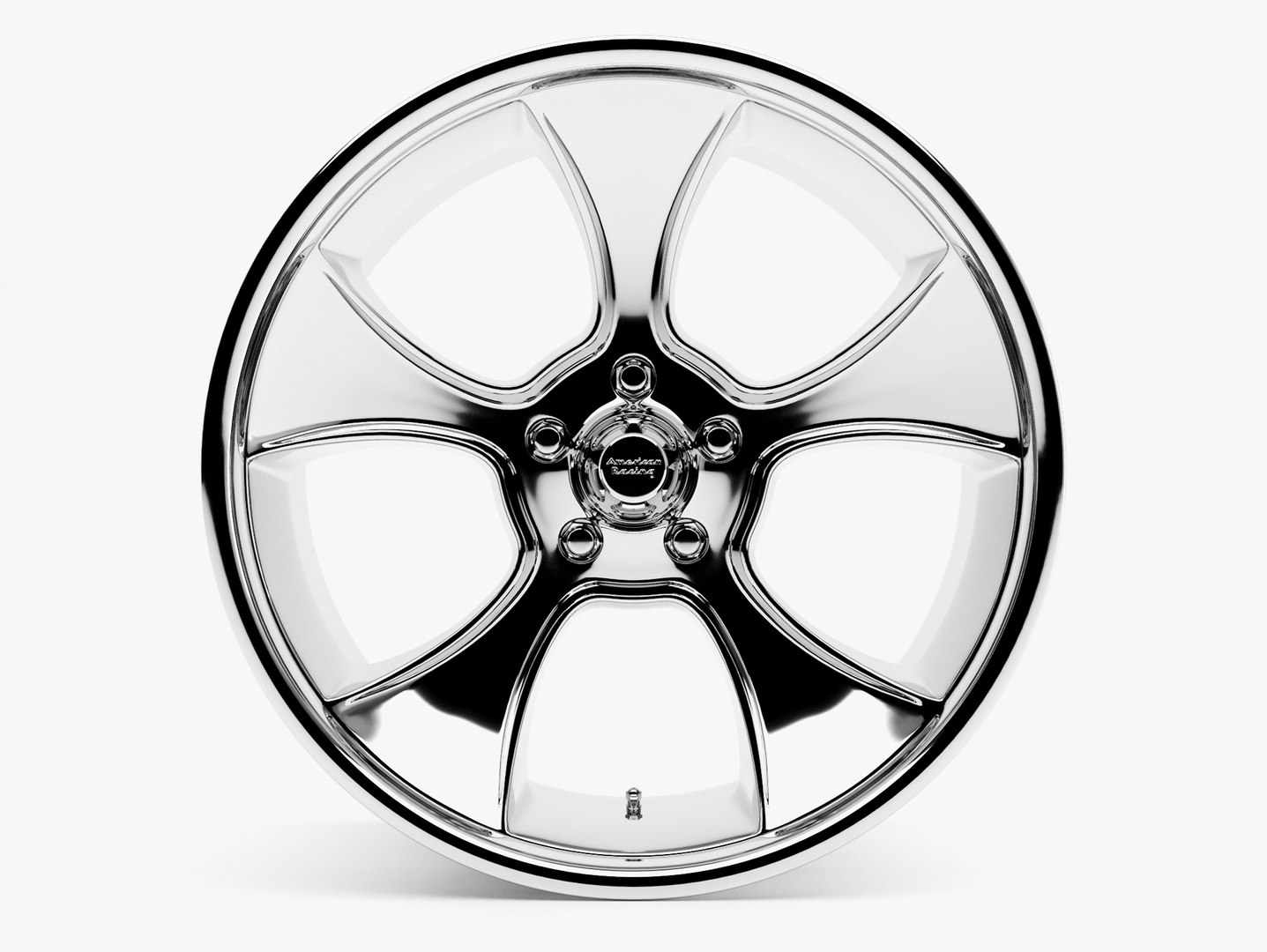 American Racing VN474 Gasser Wheel 3D Model - TurboSquid 1724224