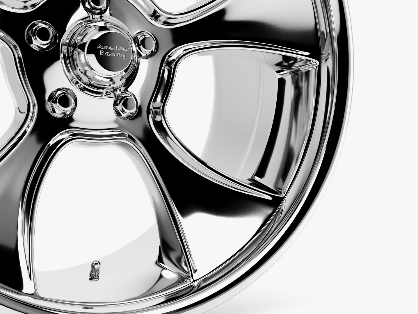 American Racing VN474 Gasser Wheel 3D Model - TurboSquid 1724224