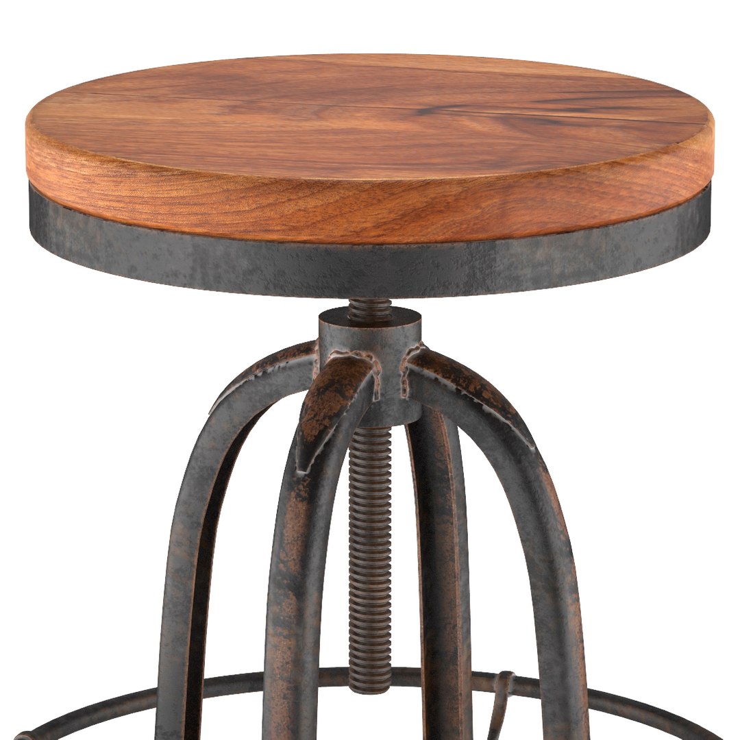 3d Oleg Industrial Loft Iron Model