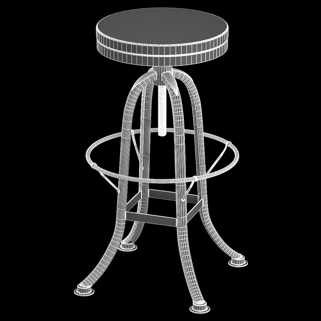 3d Oleg Industrial Loft Iron Model