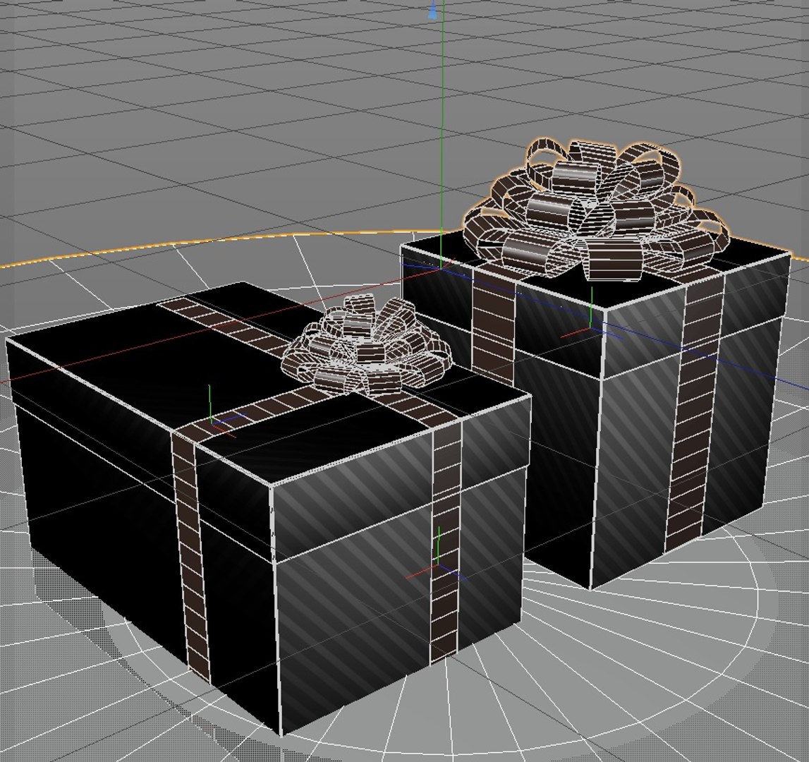 C4d Gift Boxes