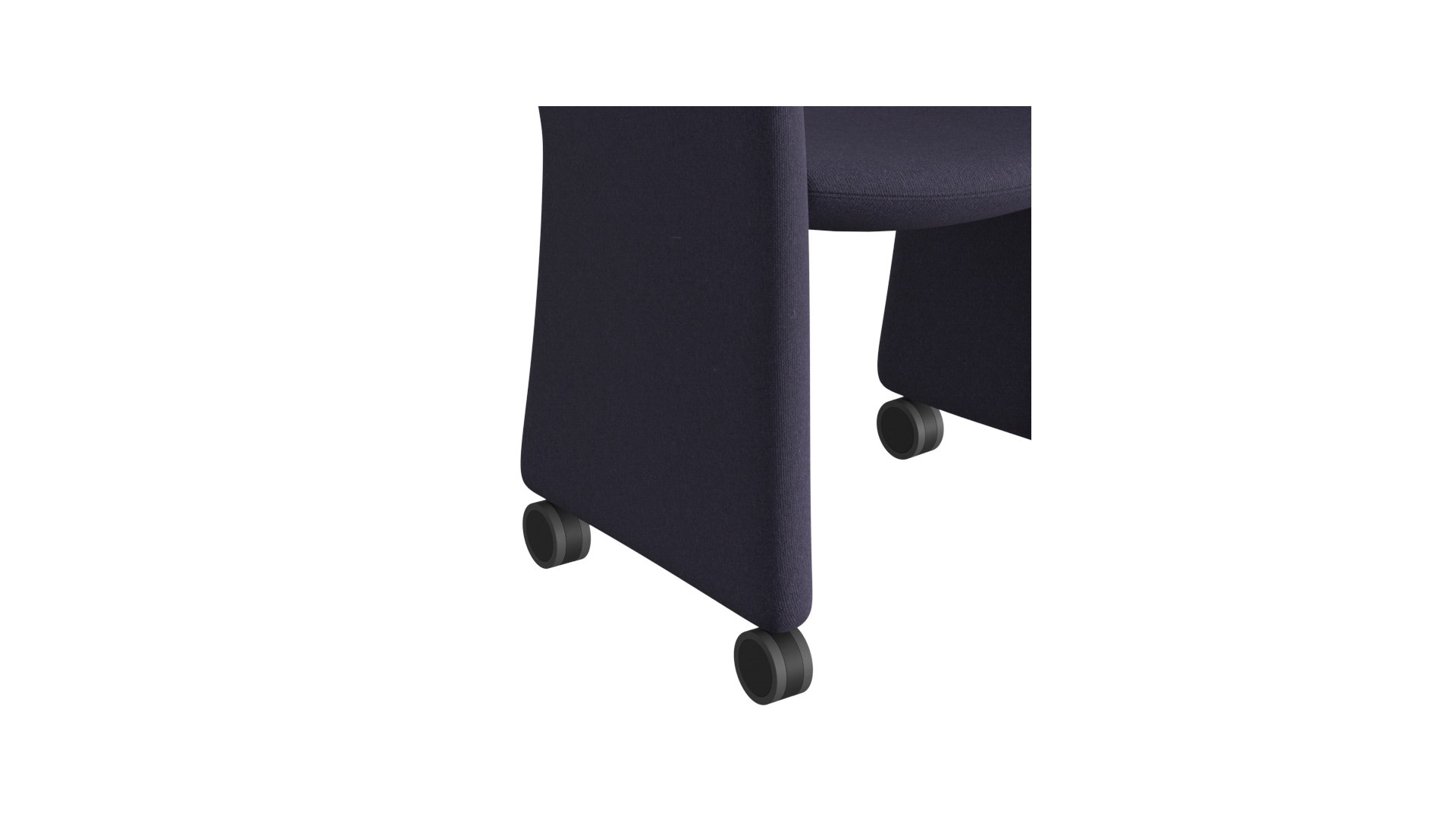 Crown Armchair Castors 3D - TurboSquid 1942193