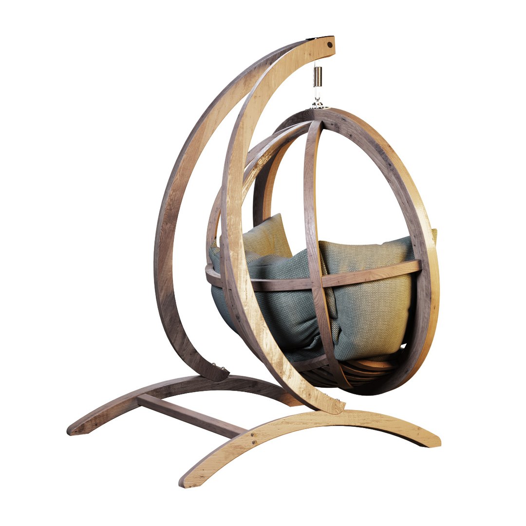 3d Hanging Rocking Chair