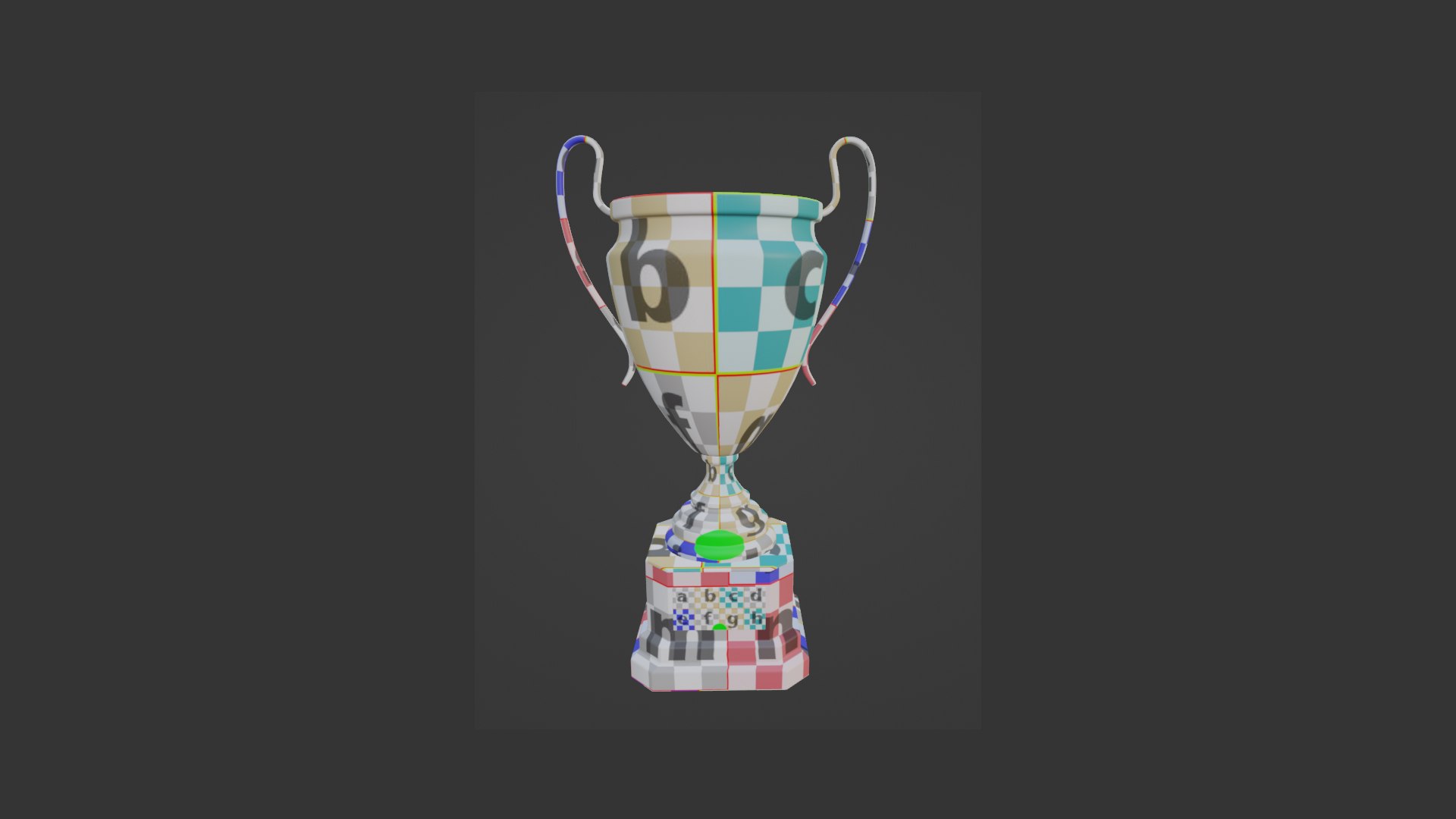 3D Trophy Award A02 - Blank Mock Up Basic Template Model - TurboSquid ...