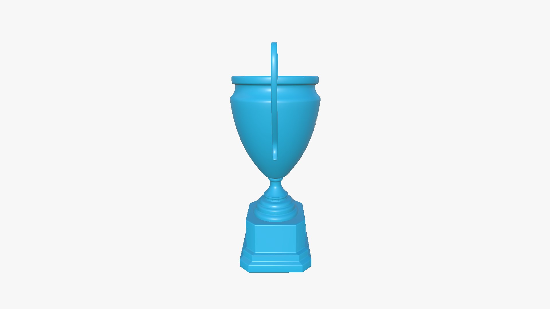 3D Trophy Award A02 - Blank Mock Up Basic Template Model - TurboSquid ...