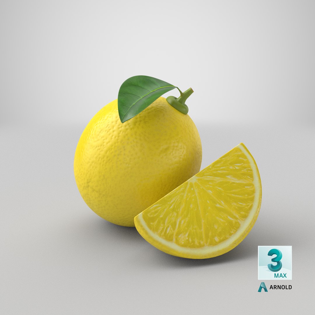 Small Lemon 04 3D Model - TurboSquid 2003078
