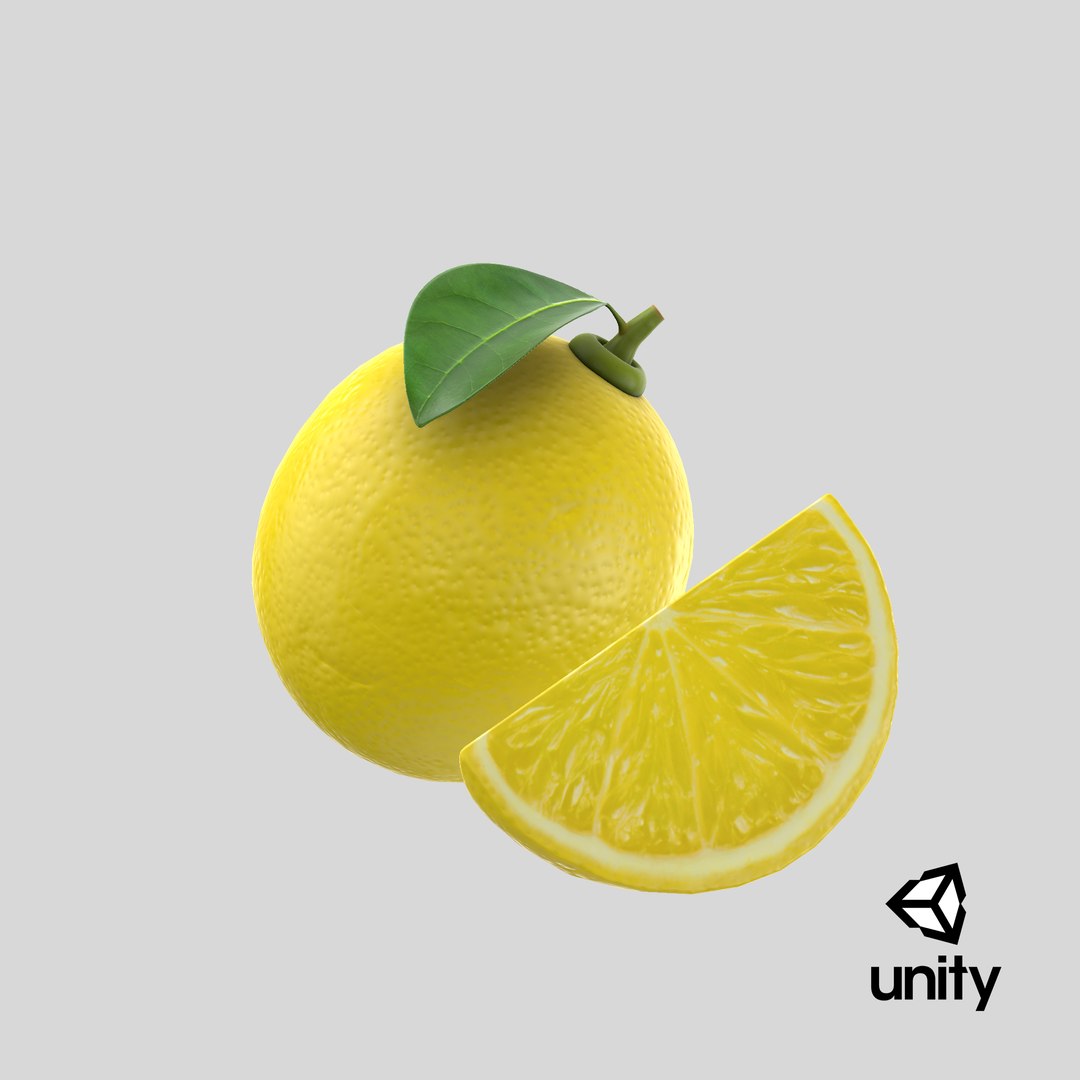 Small Lemon 04 3D Model - TurboSquid 2003078
