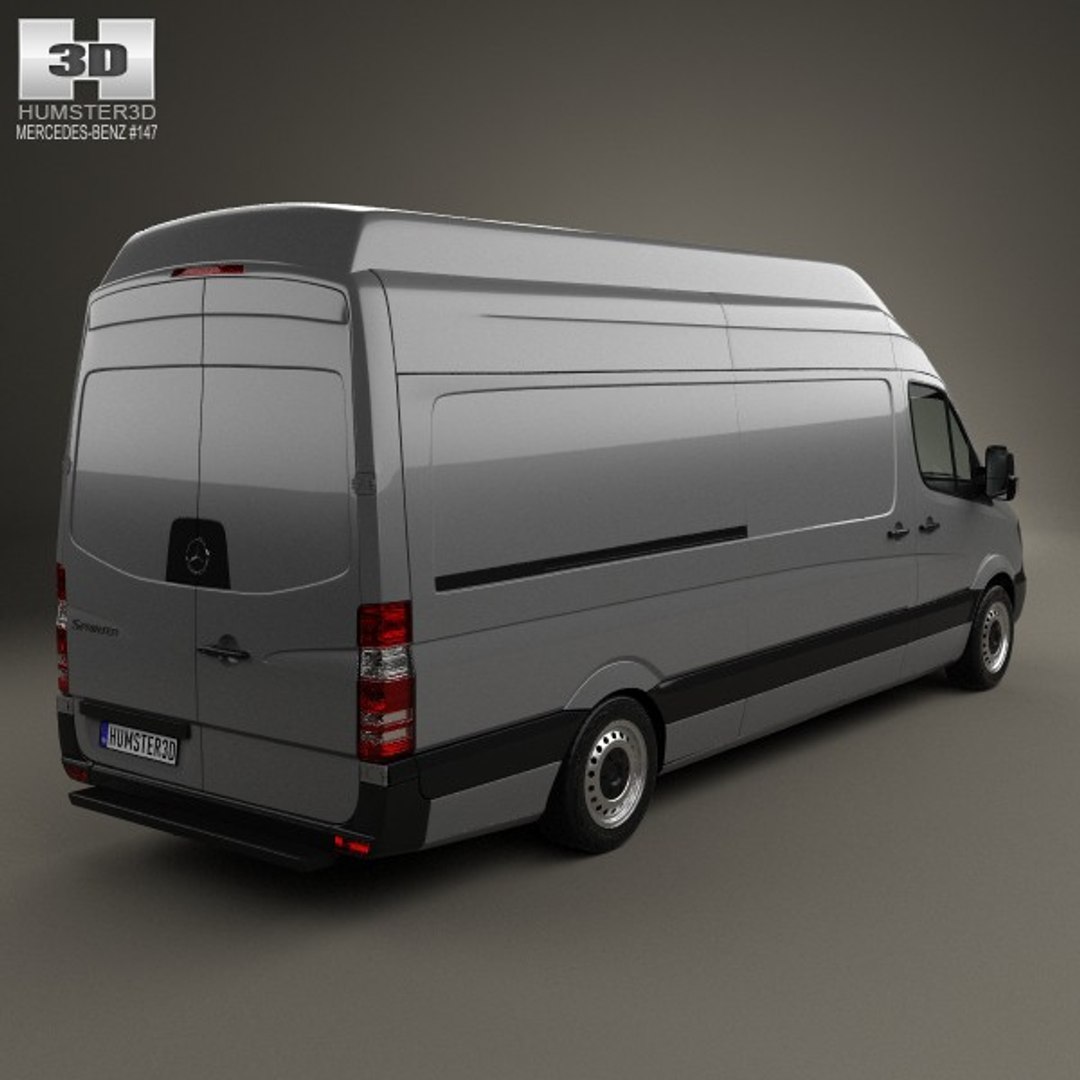Mercedes-benz Sprinter Panel 3d Model
