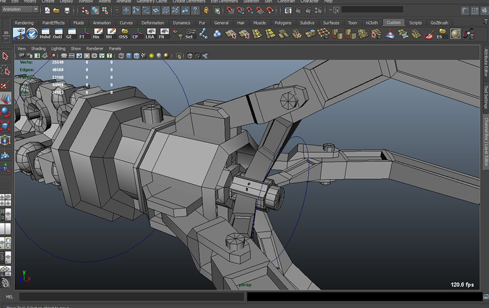 Maya Robot Arm