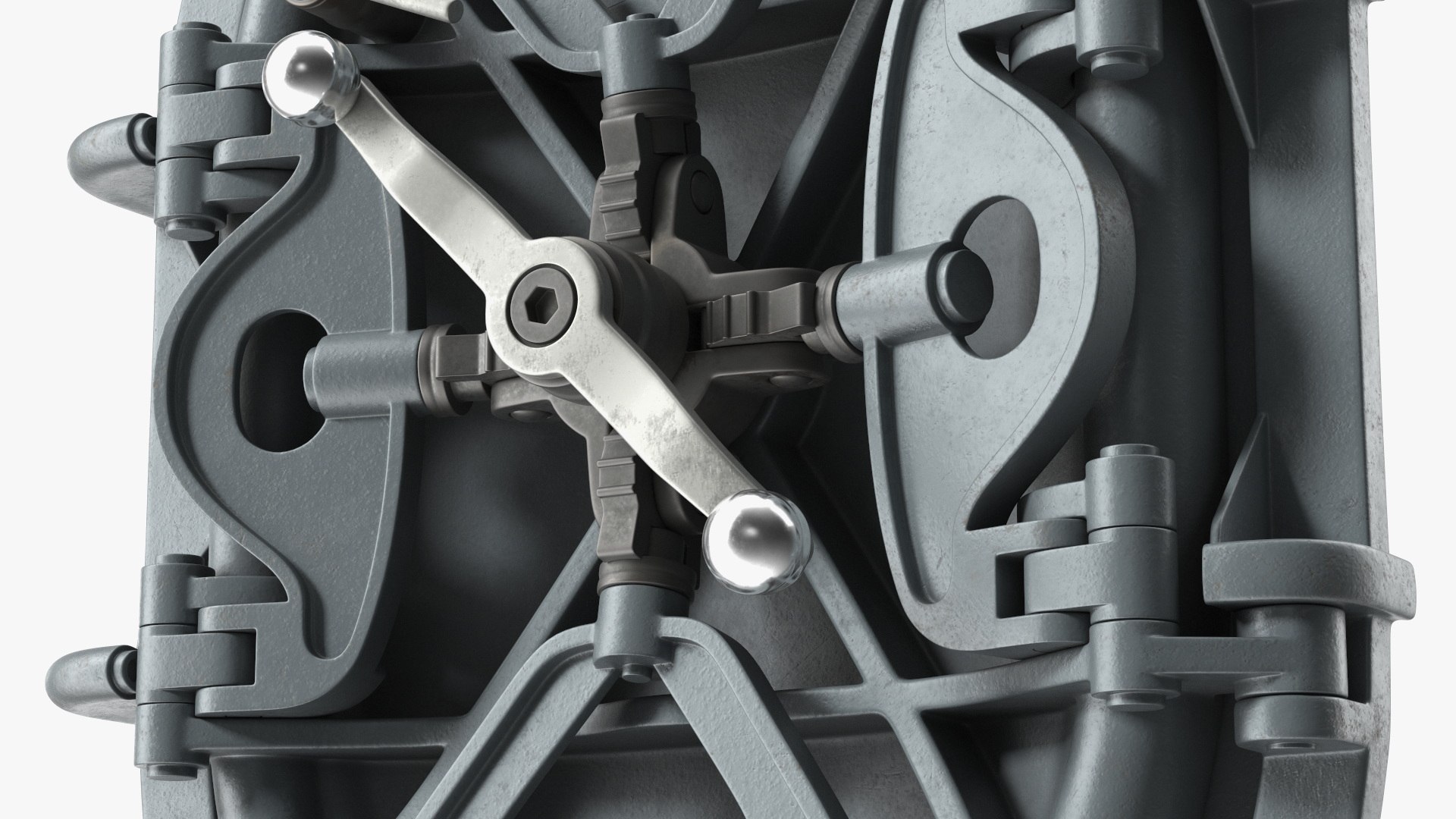 3D Oval Pressure Hatch With Viewing Port Gray - TurboSquid 2396170