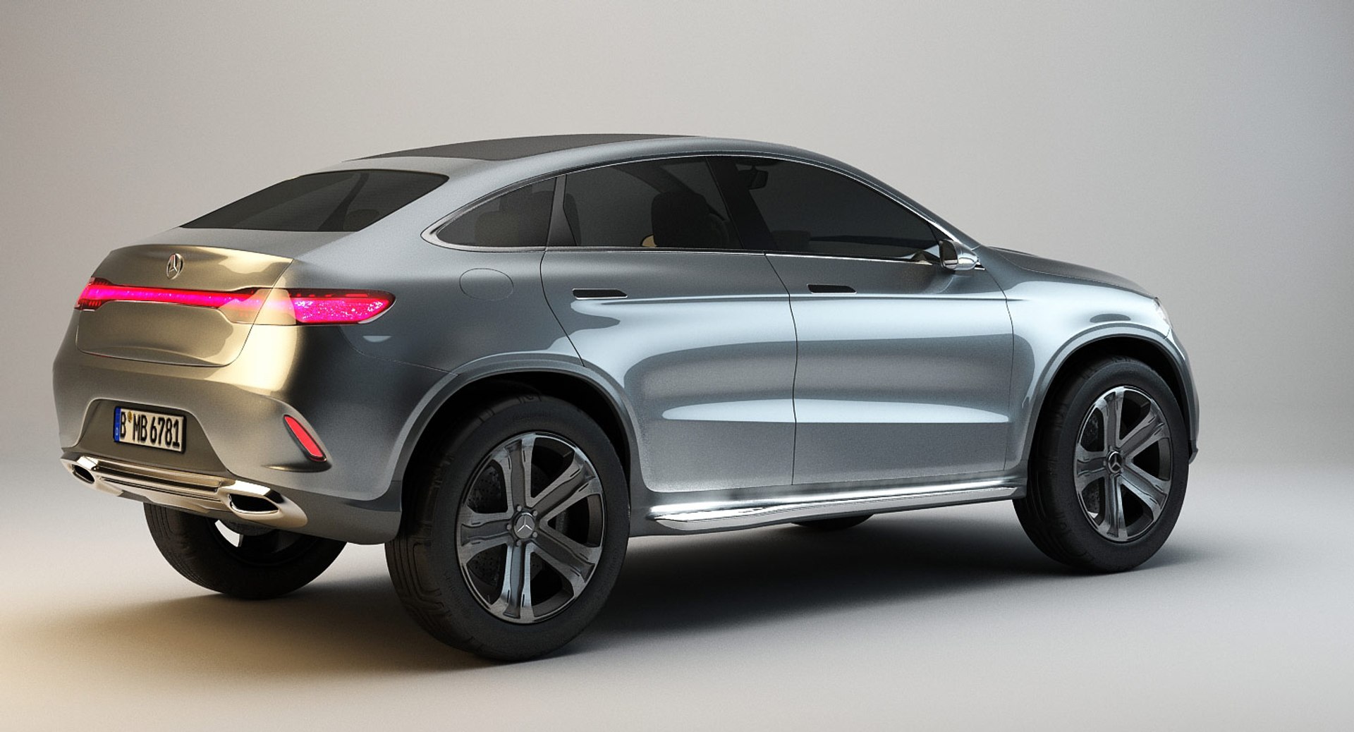 Mercedes Suv Coupe Concept Obj