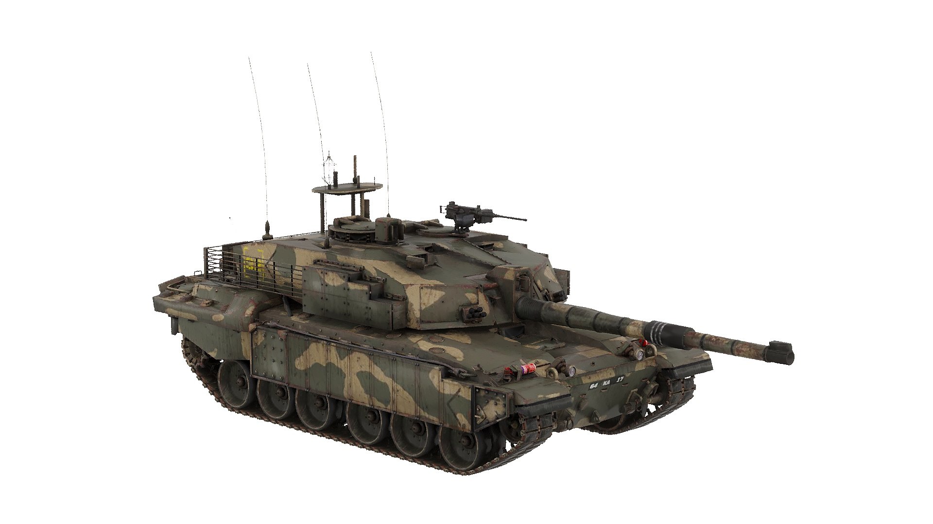 3D Tank Challenger 2 - TurboSquid 2353175