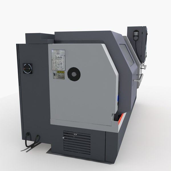 3D cnc machine tool 2 model - TurboSquid 1382476