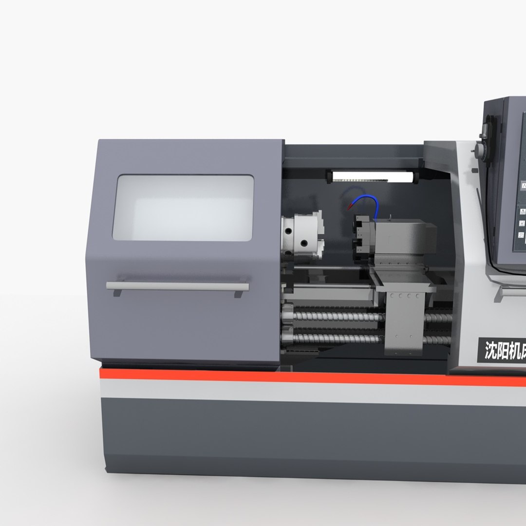 3D Cnc Machine Tool 2 Model - TurboSquid 1382476