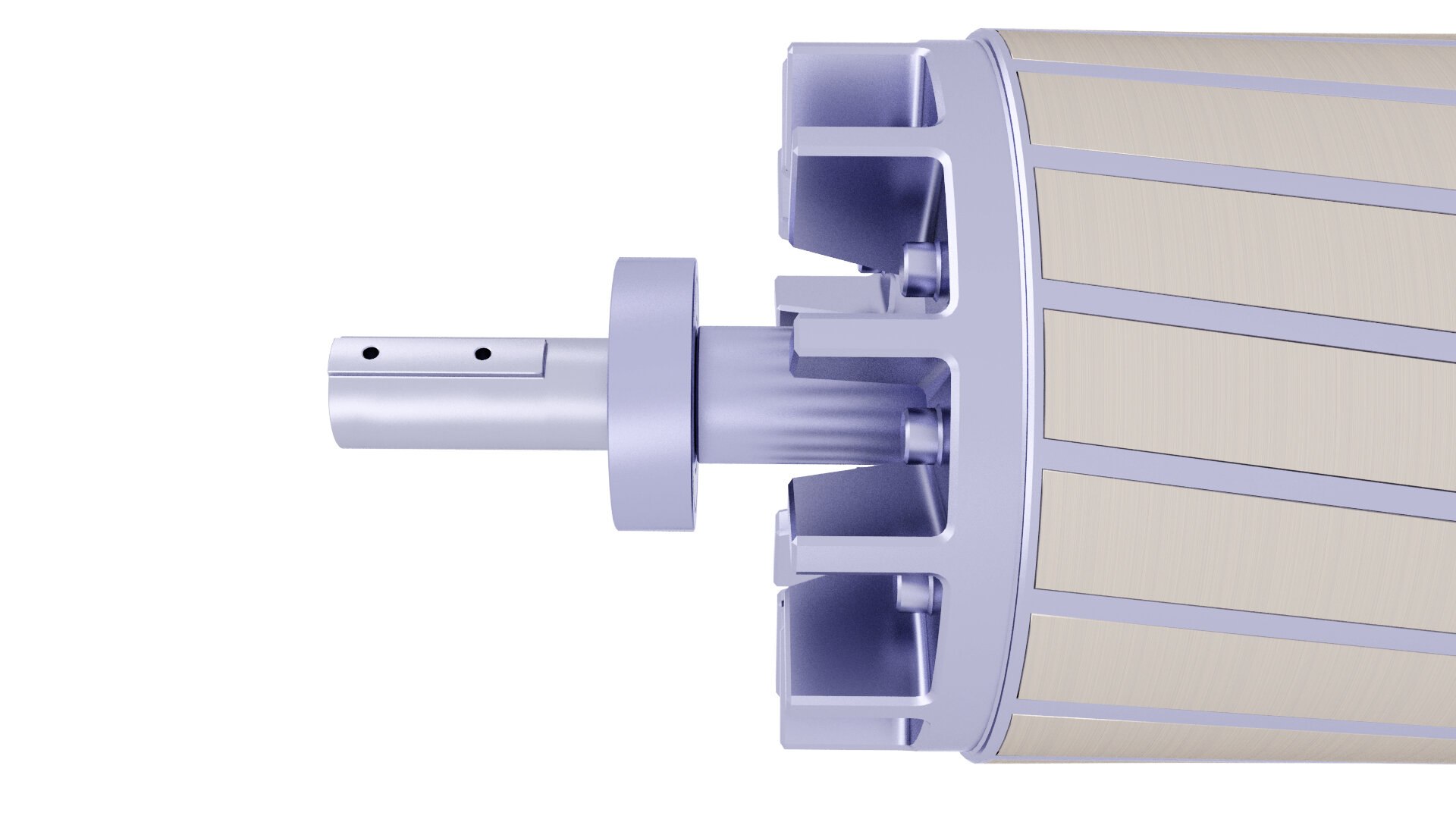 3D Squirrel Cage Rotor 57 Model - TurboSquid 2257505