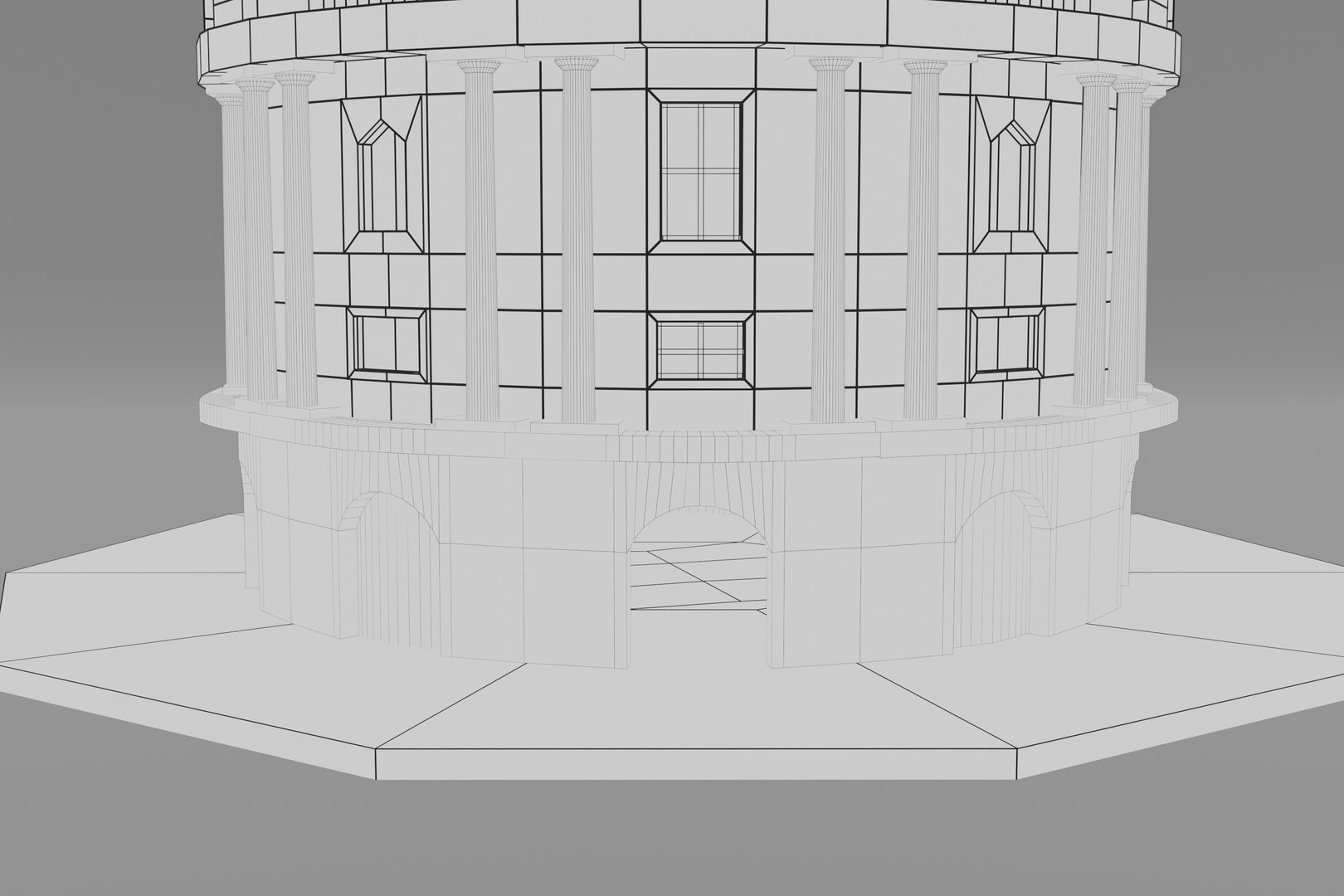 Building architecture structure model - TurboSquid 1663790
