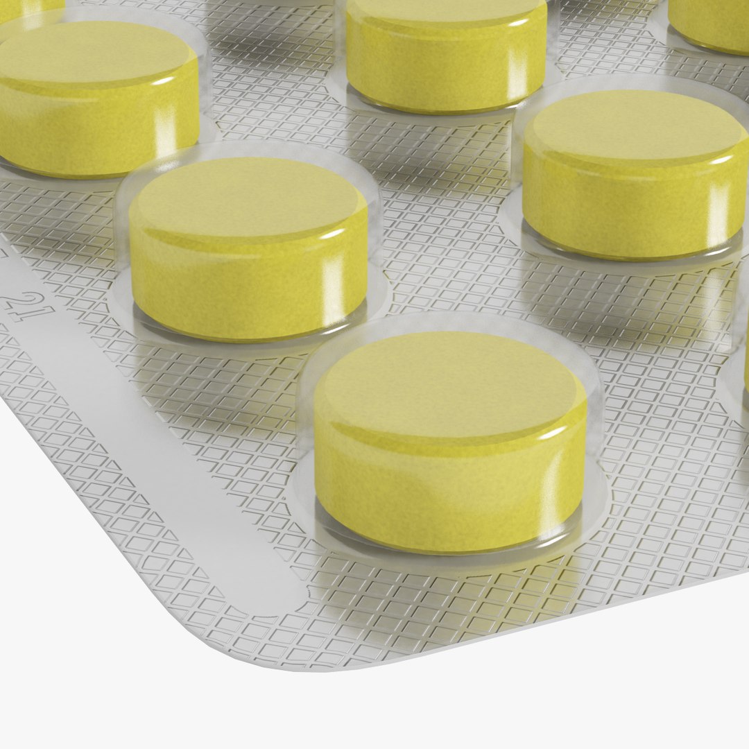 3D Pills 2 - TurboSquid 1403738