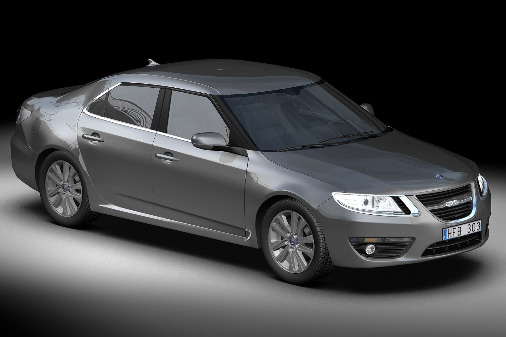 3d model saab 9-5