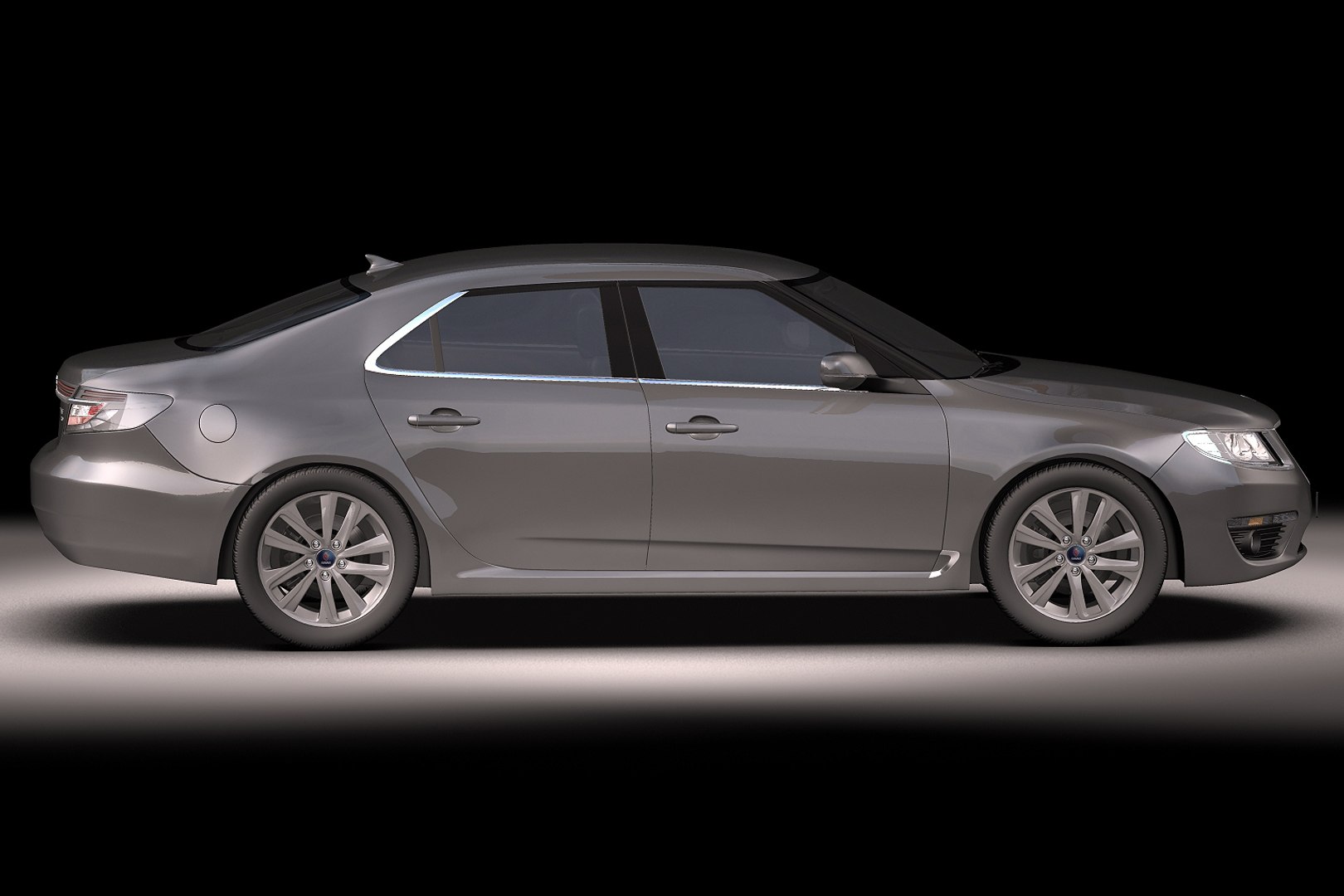 3d model saab 9-5