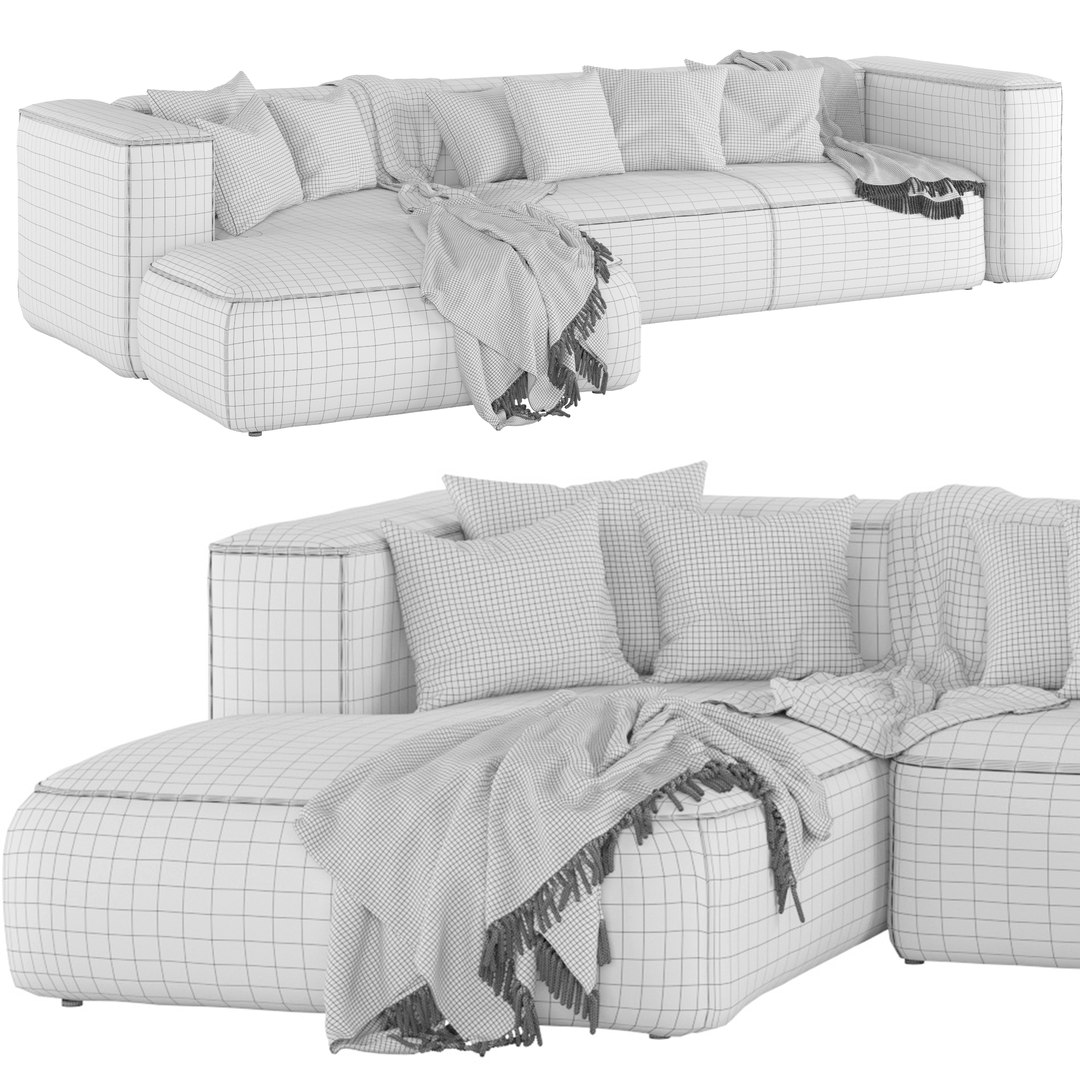 3D Sofa Blok-3-S572GR39 - TurboSquid 1953610