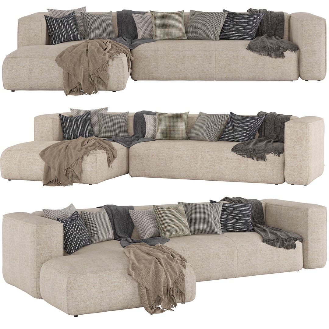 3D Sofa Blok-3-S572GR39 - TurboSquid 1953610