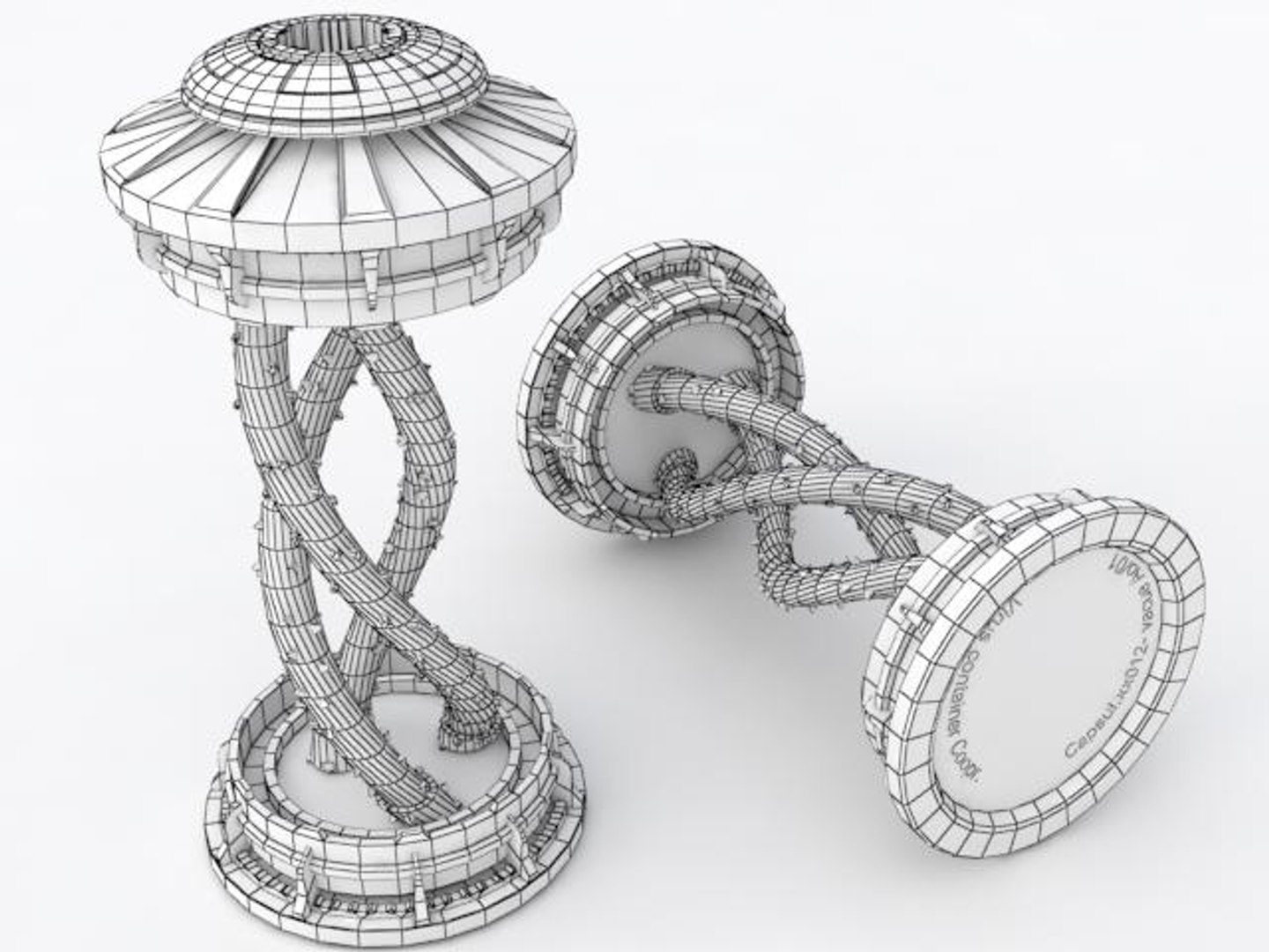 Container Virus 3d Model