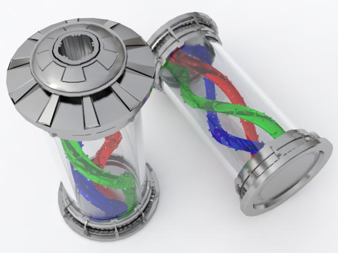 Container Virus 3d Model