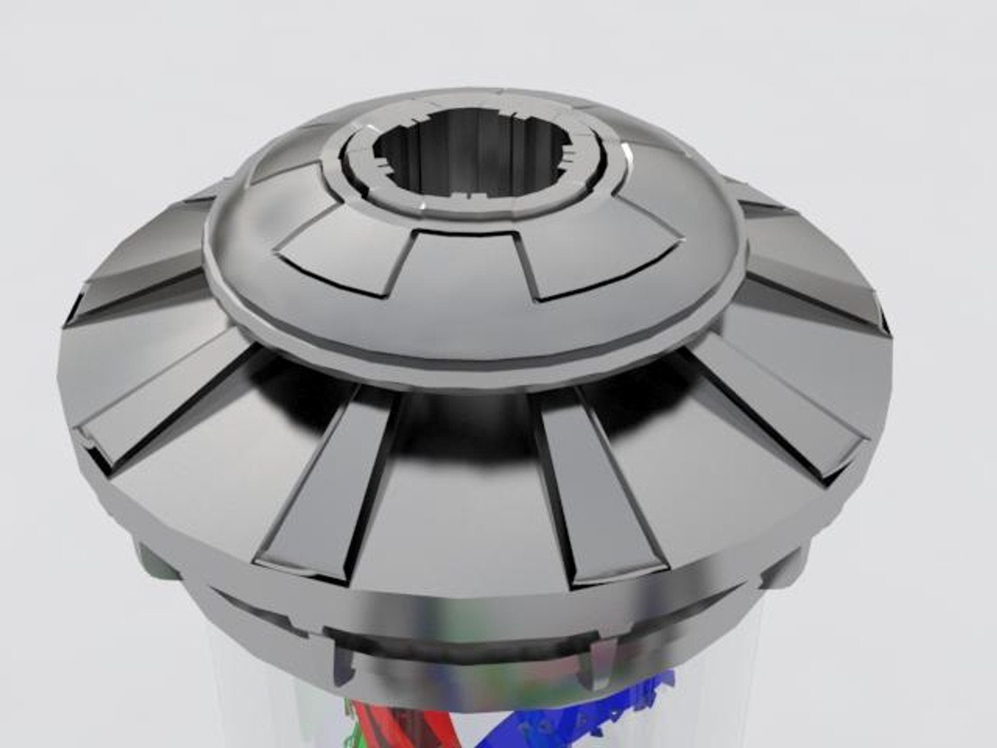 Container Virus 3d Model