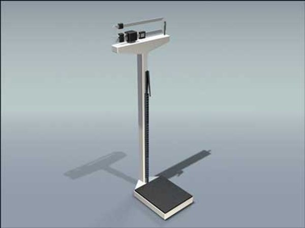 hospital scale 3d model