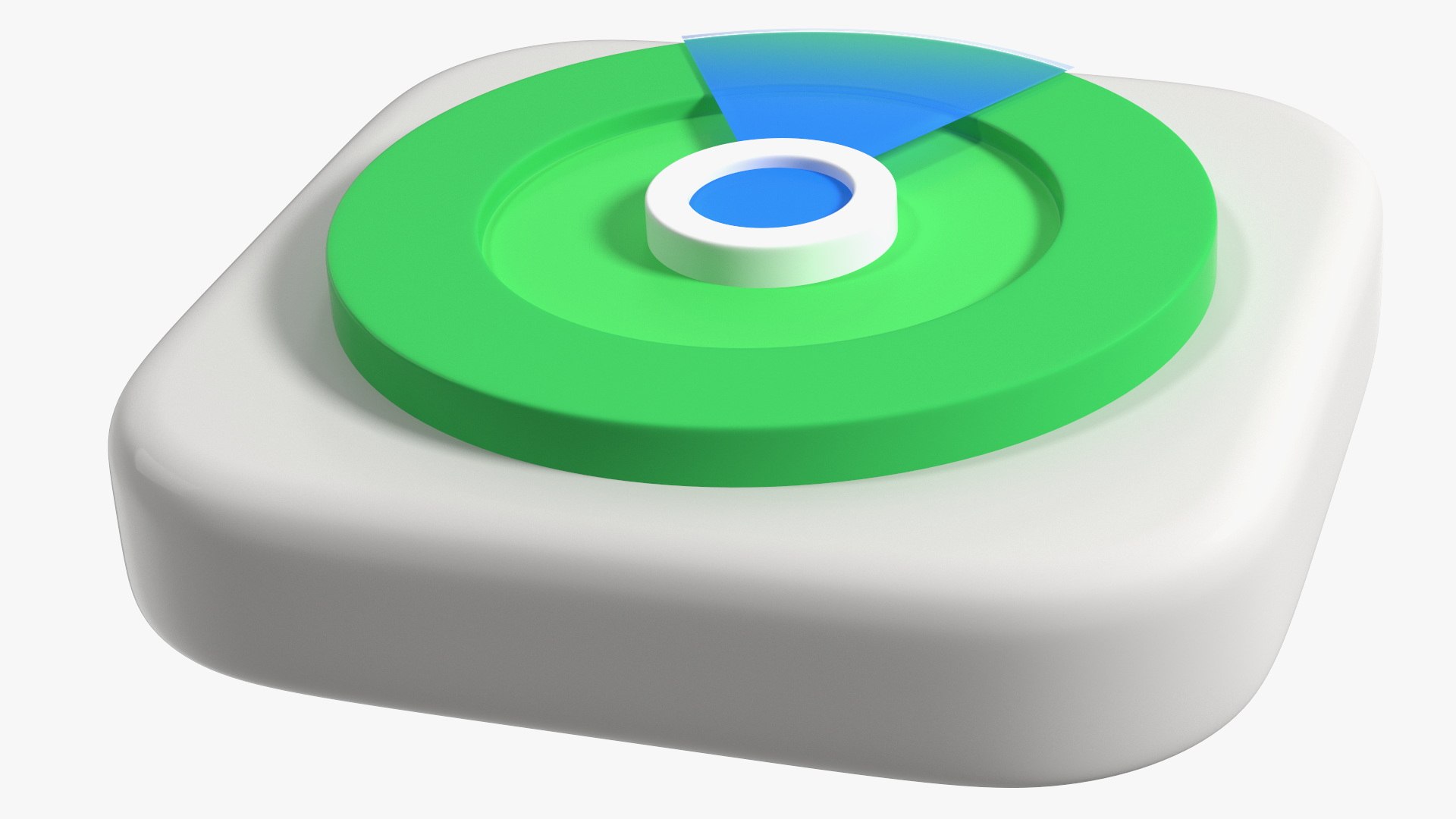 IPhone IOS Find My Icon 3D Model - TurboSquid 2219325