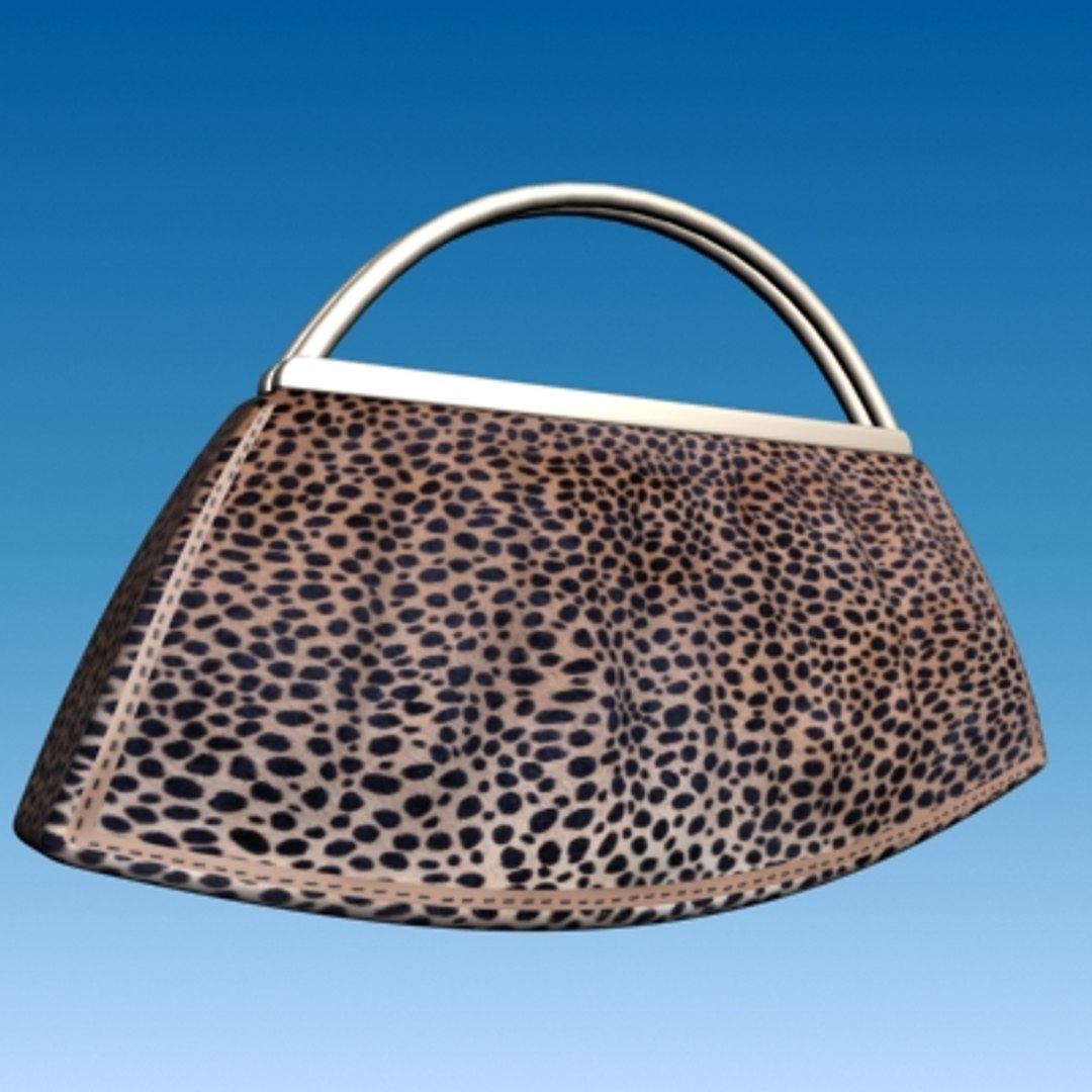 3d Model Fashion Designer Bag