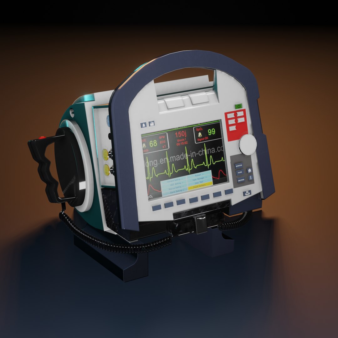 3D Corpuls Defibrillator Model - TurboSquid 1641861