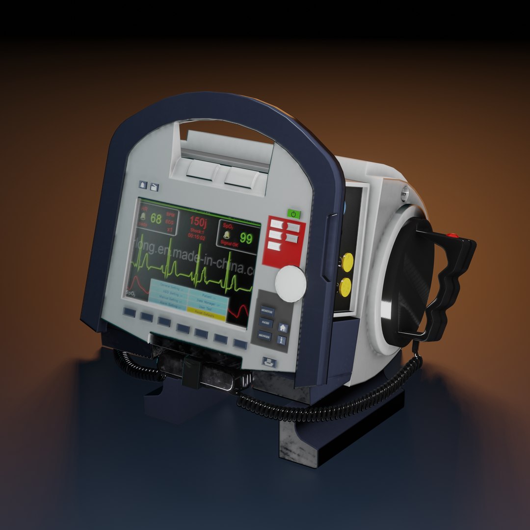 3D Corpuls Defibrillator Model - TurboSquid 1641861