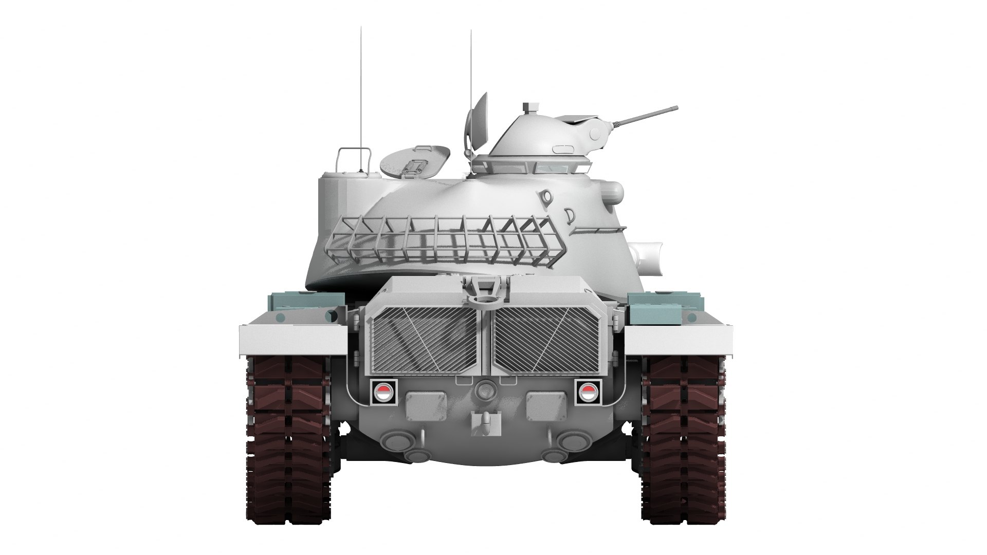3D Model M48A3 German Version - TurboSquid 1789572