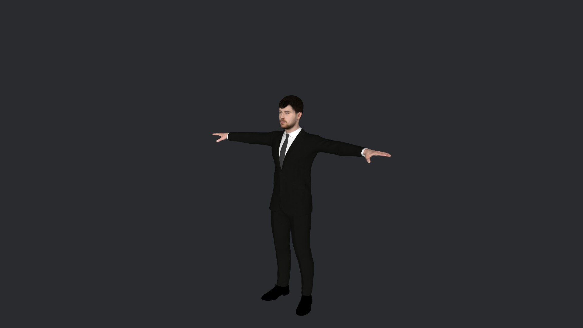 3D Model Mr Beast Hyper Realistic Full Body Fully Rigged 3D Character ...