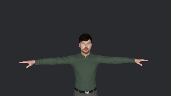 modelo 3d Mr Beast Personaje 3D hiperrealista de cuerpo completo y ...