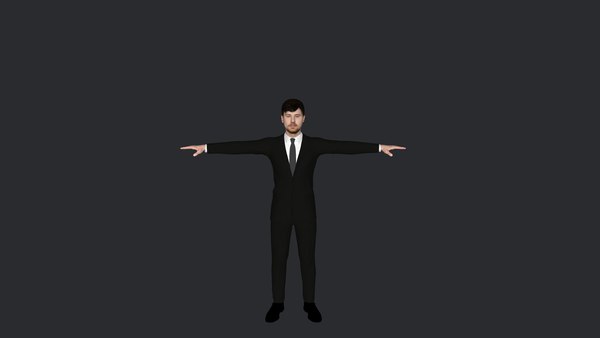 modelo 3d Mr Beast Personaje 3D hiperrealista de cuerpo completo y ...