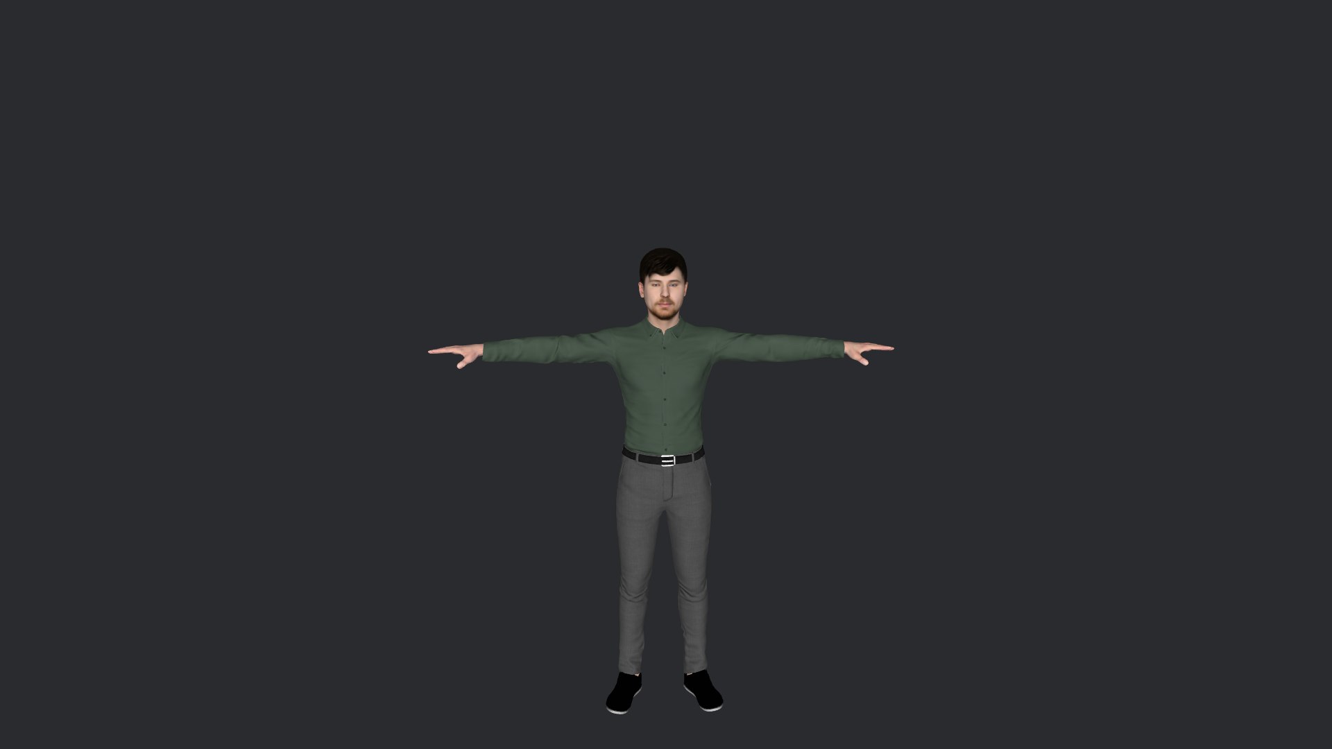 3D Model Mr Beast Hyper Realistic Full Body Fully Rigged 3D Character ...