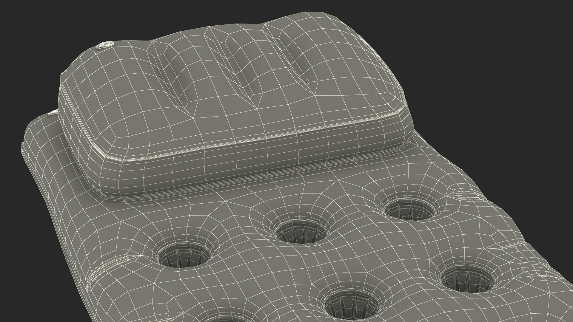 3D Model Ultimate Floating Pool Mattress - TurboSquid 2117721