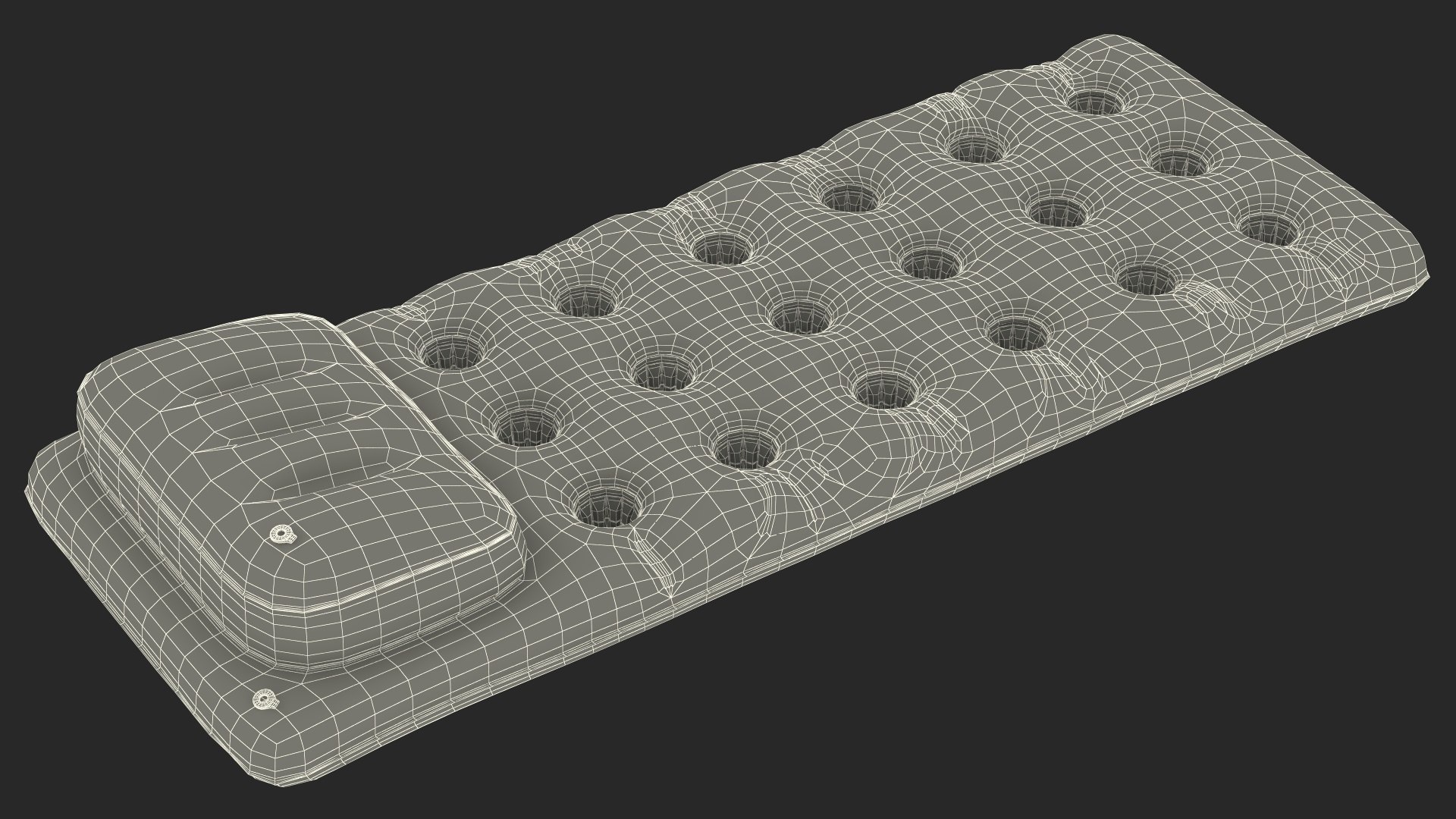 3D Model Ultimate Floating Pool Mattress - TurboSquid 2117721