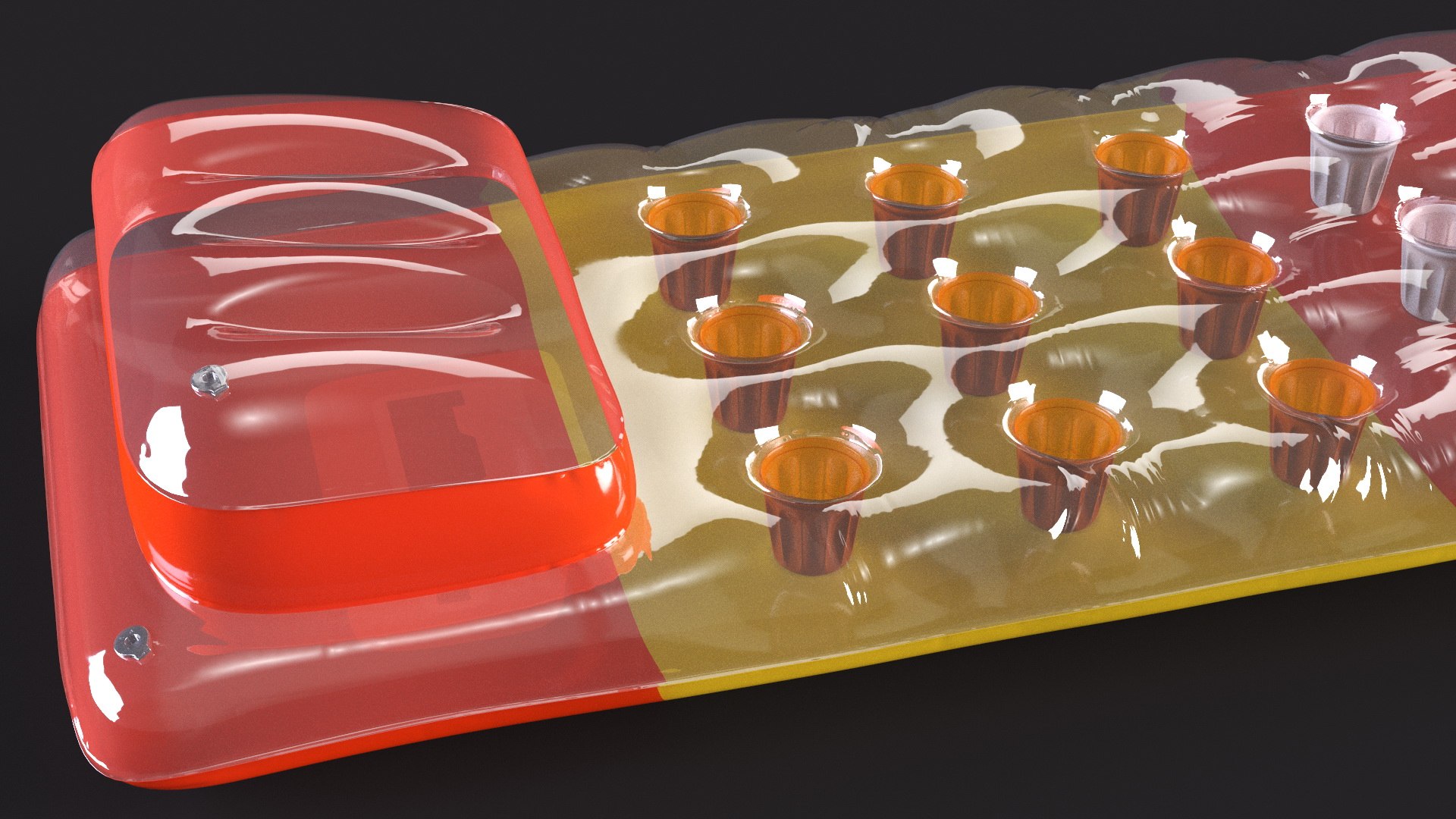 3D Model Ultimate Floating Pool Mattress - TurboSquid 2117721