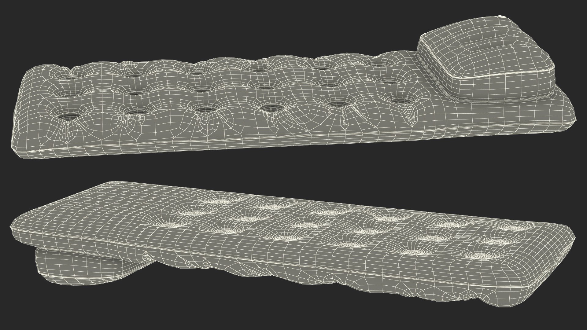 3D Model Ultimate Floating Pool Mattress - TurboSquid 2117721