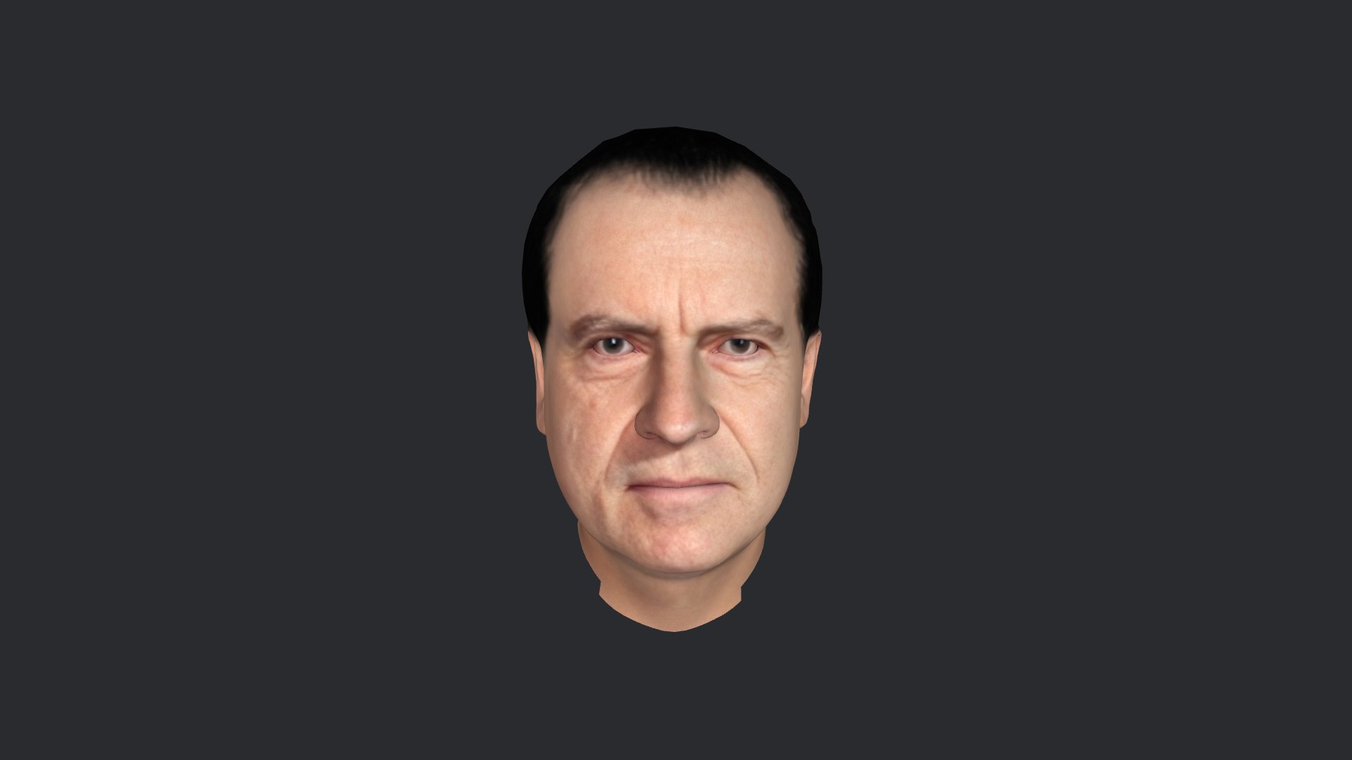 3D Richard Nixon Hyper Realistic Full Body Fully Rigged Character Model ...