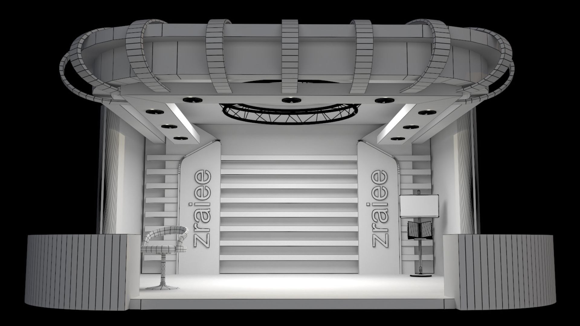 Exhibition Stands 3D Model 3D Model - TurboSquid 2178531