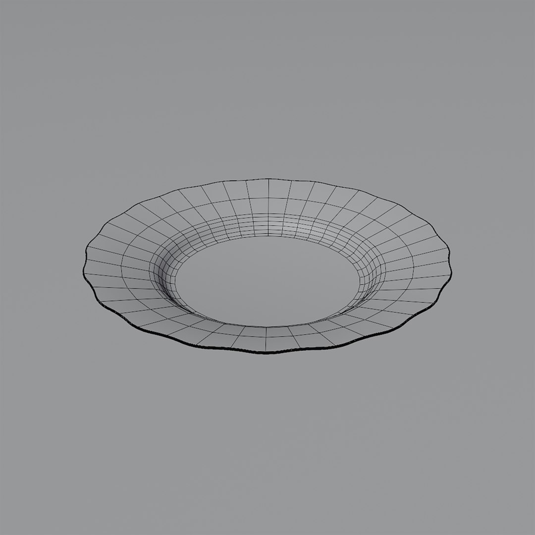 3D Ceramic Plate - TurboSquid 2204872