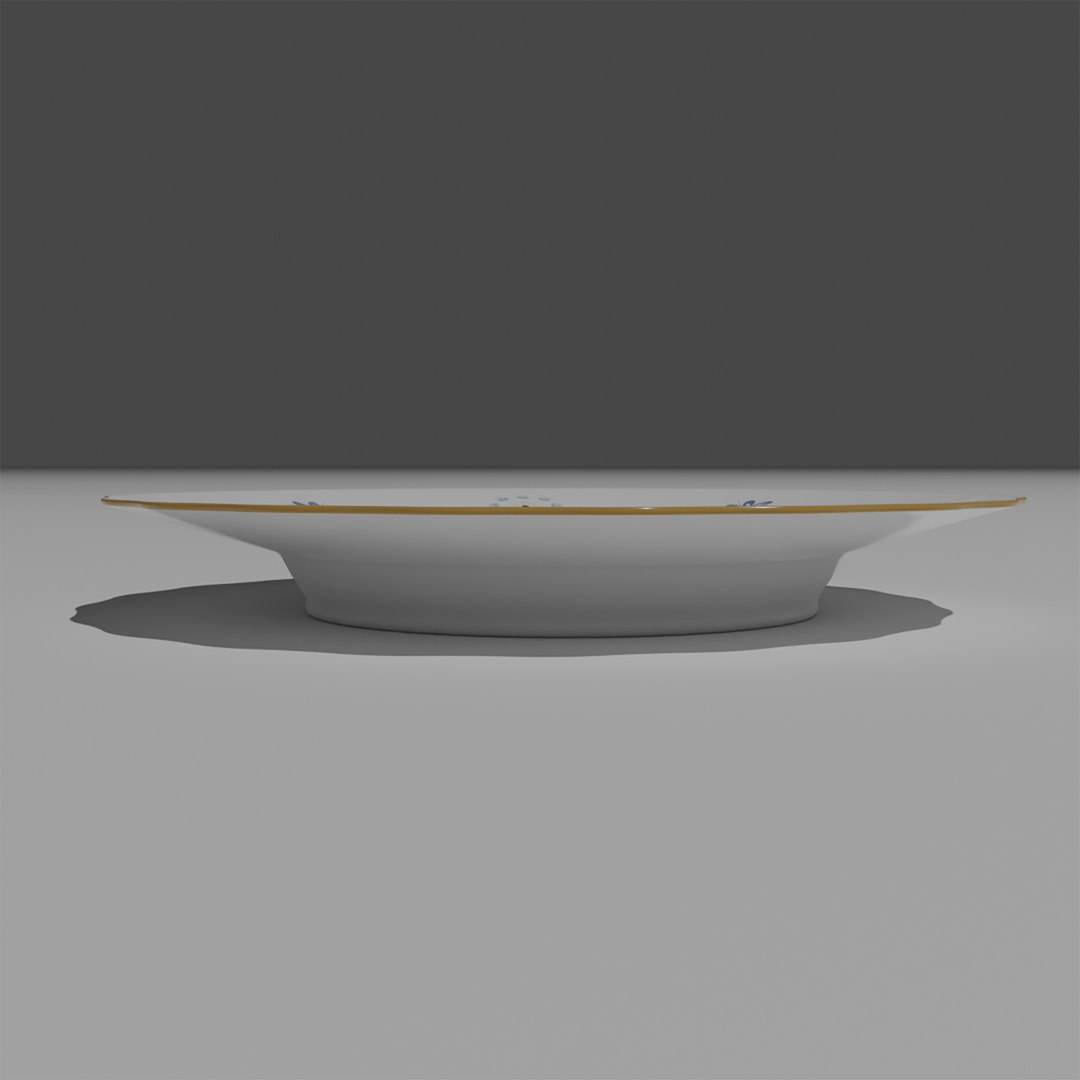 3D Ceramic Plate - TurboSquid 2204872