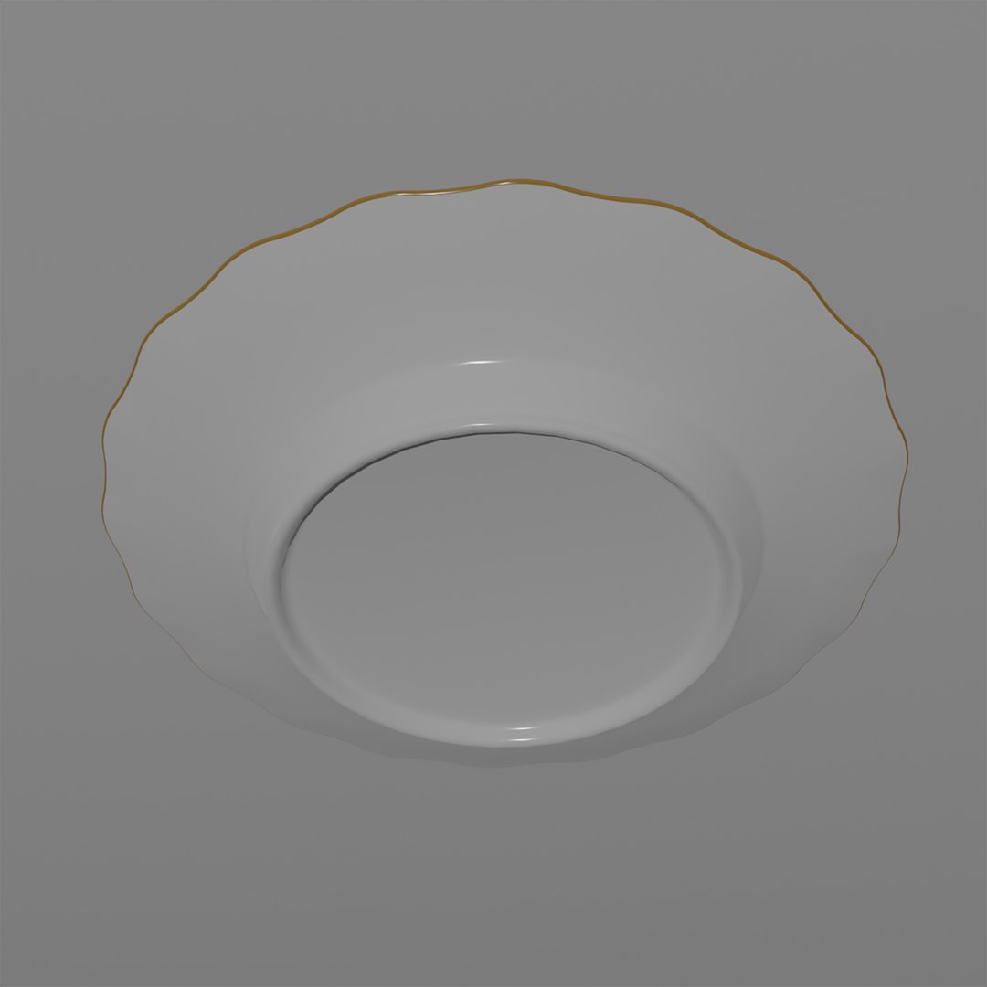 3D Ceramic Plate - TurboSquid 2204872