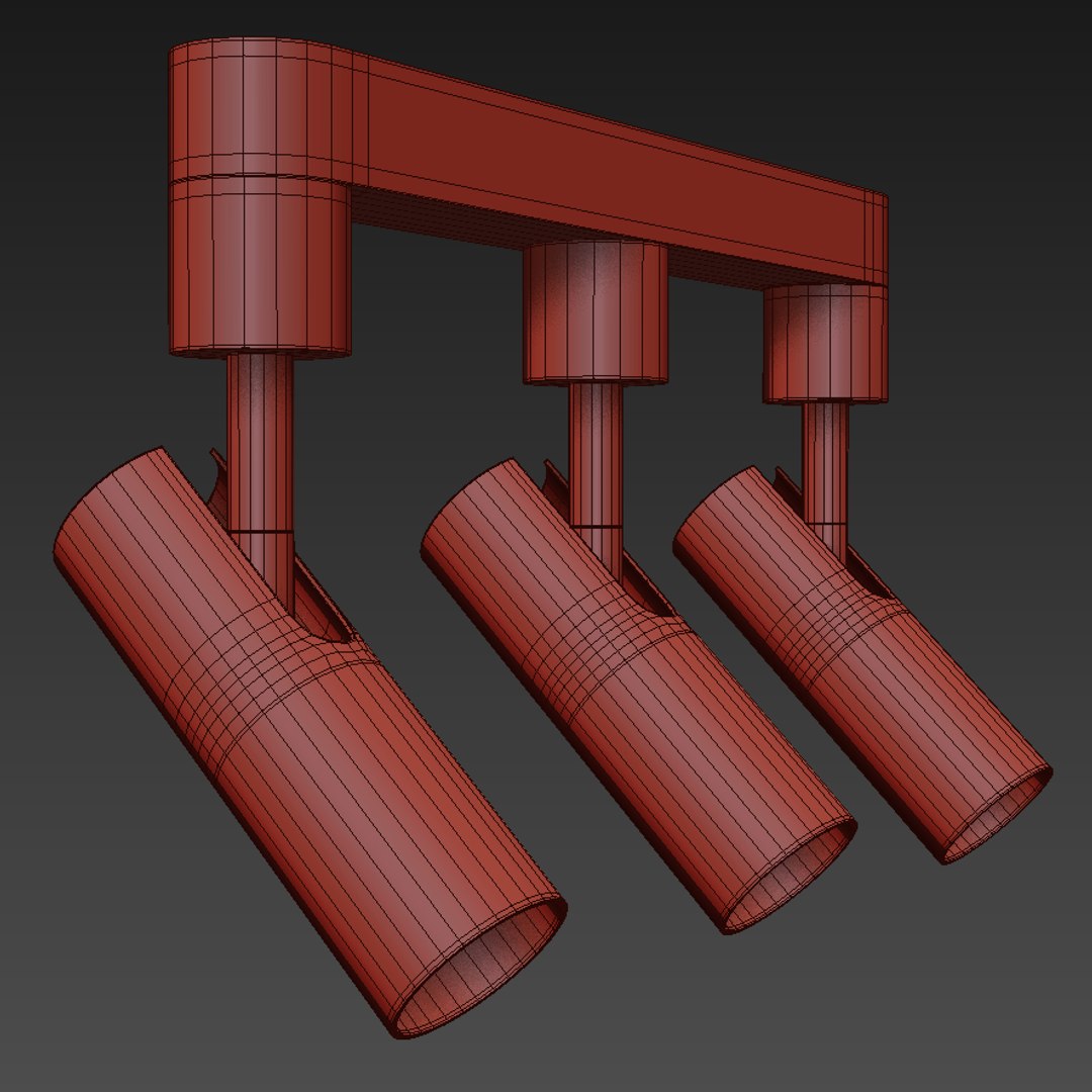 Mib 3 Directional Ceiling Light Model - TurboSquid 1673180