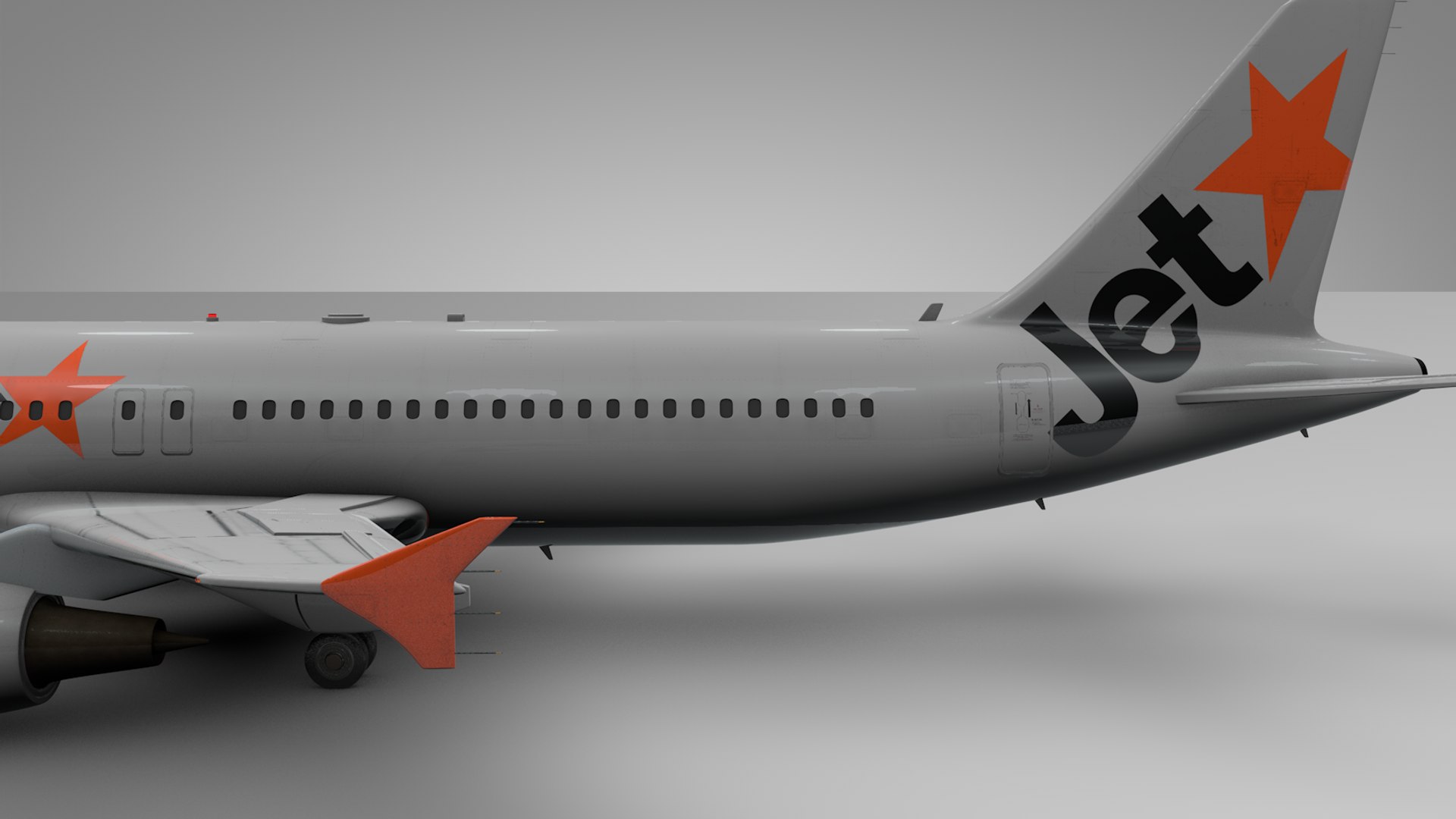 3D jetstar airbus a320 l512 - TurboSquid 1489389