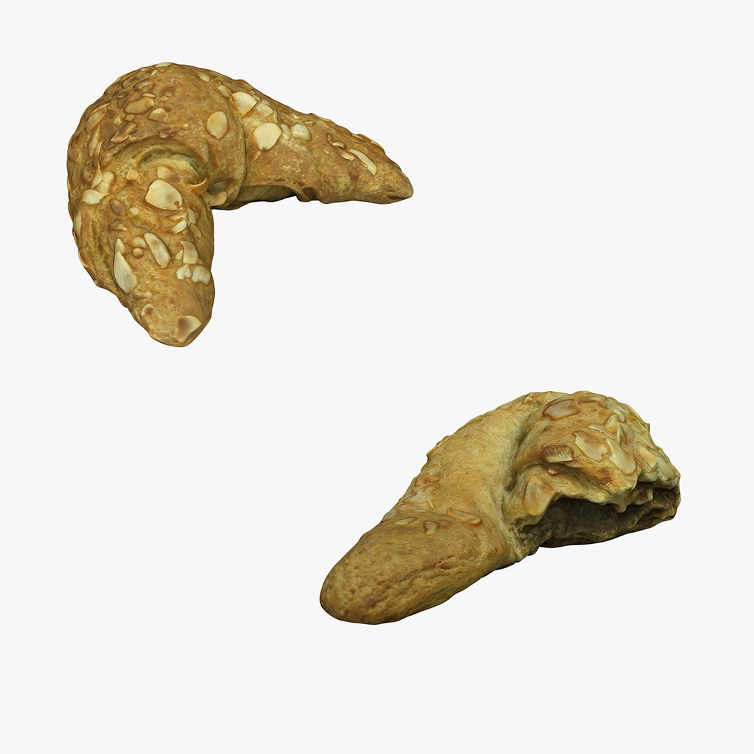 Nut Croissant Collection 3D Model - TurboSquid 1926945